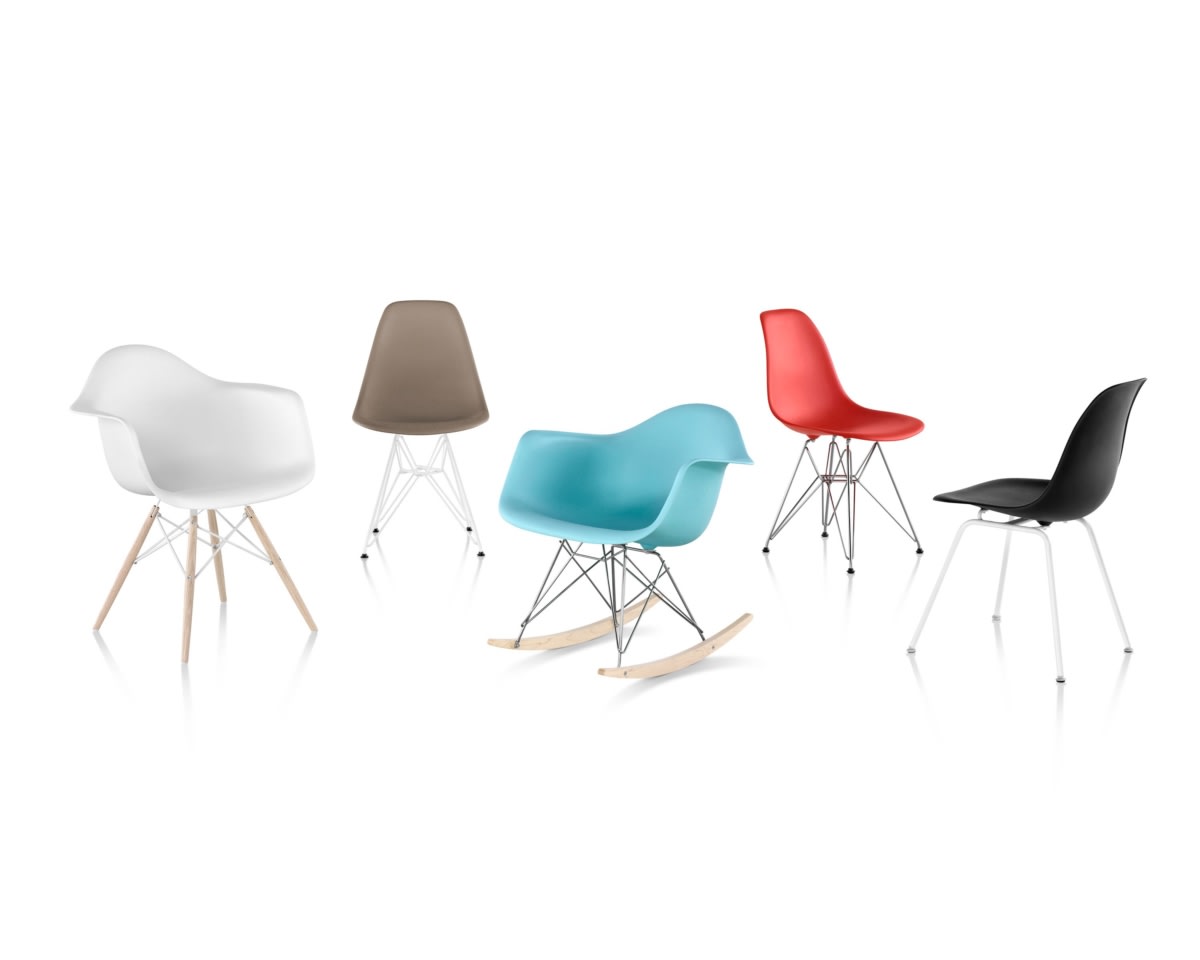 Eames Molded Plastic Chairs - Hospitality Snapshots