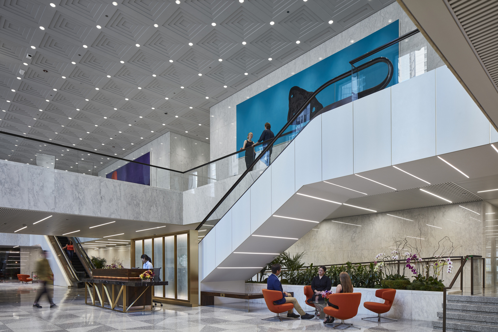 AON Center Amenity Space - Chicago - Hospitality Snapshots