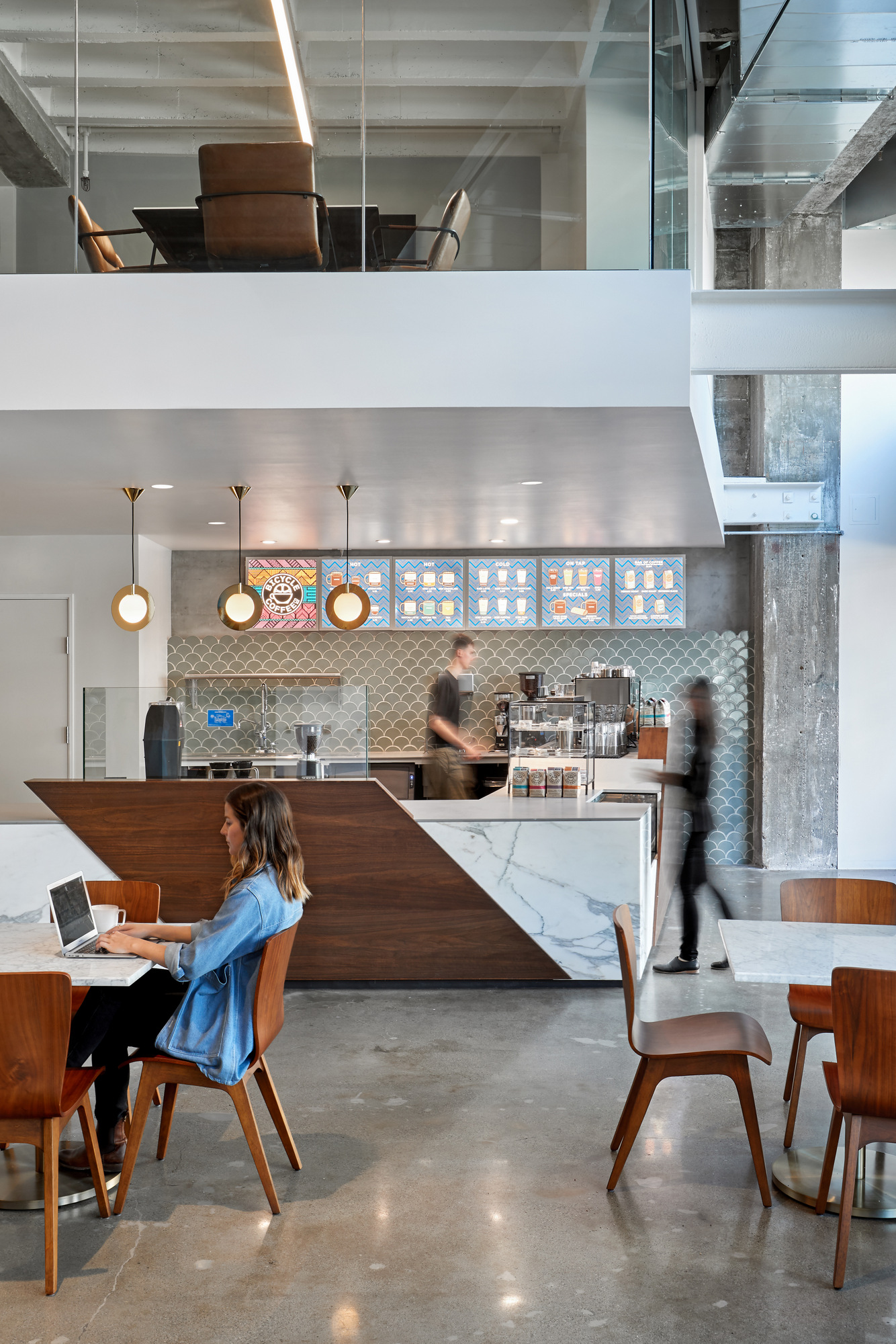 Breuner Building Lobby & Amenity Space - Hospitality Snapshots