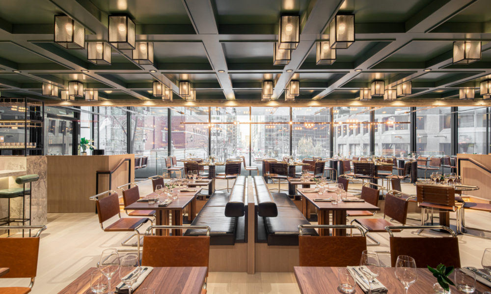 Le Boulevardier Restaurant & Fâneur Bar Lounge at Le Germain Hotel ...