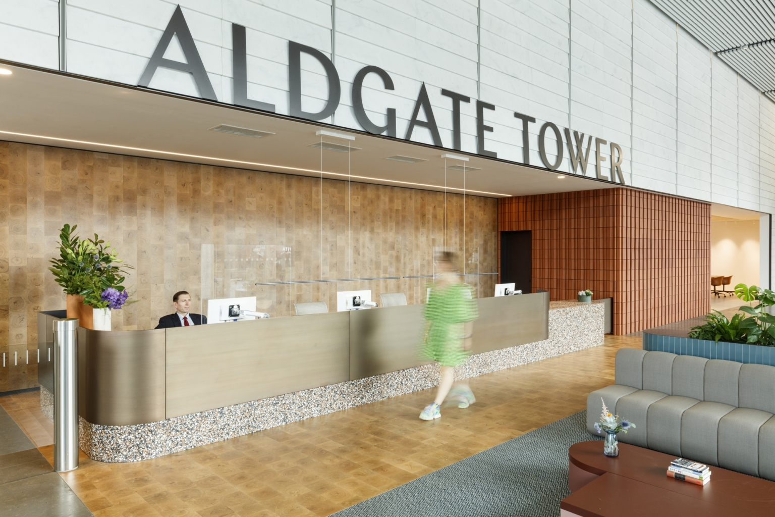 Aldgate Tower Lobby and Amenity Spaces - Hospitality Snapshots