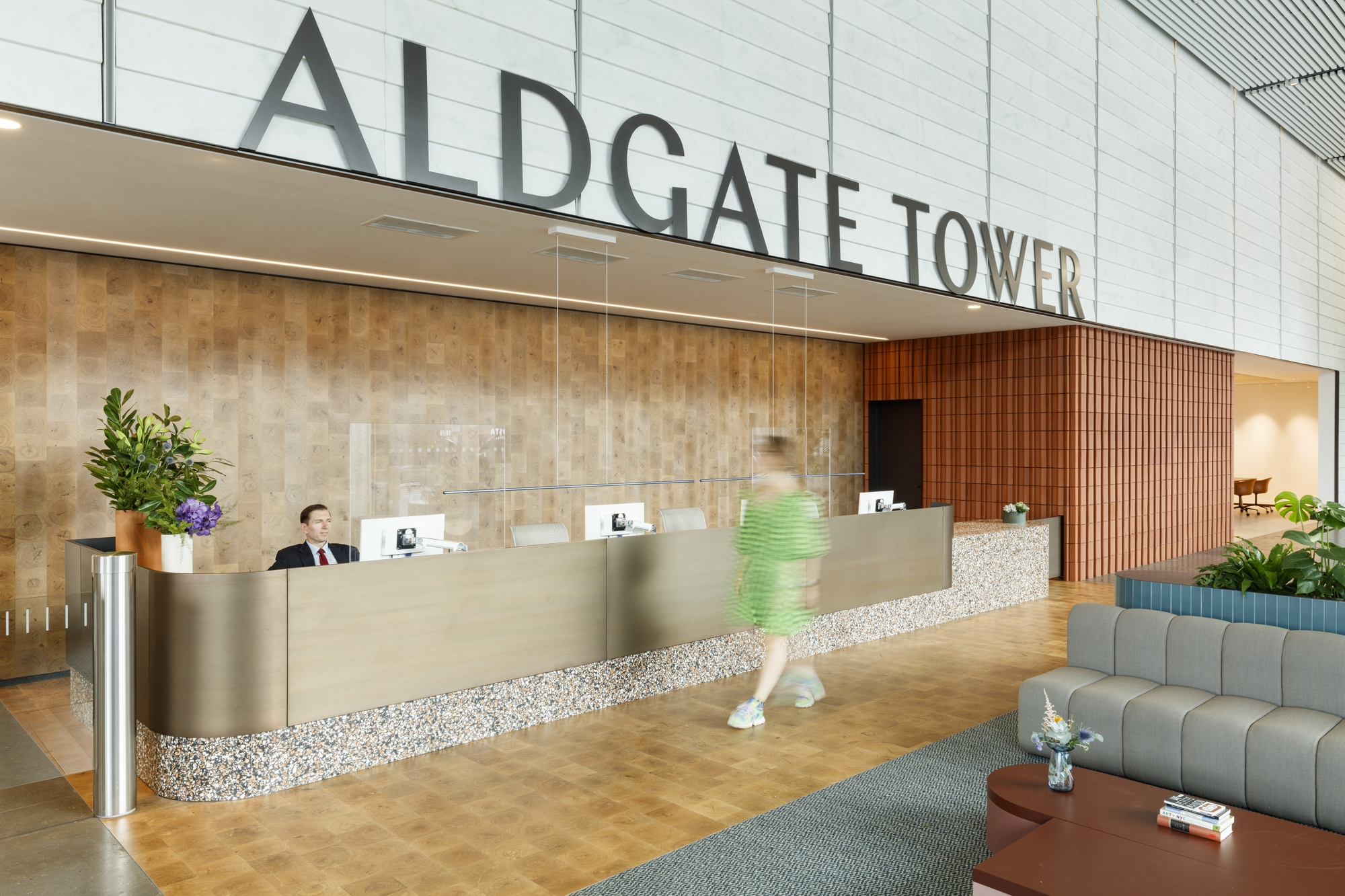 Aldgate Tower Lobby and Amenity Spaces - Hospitality Snapshots