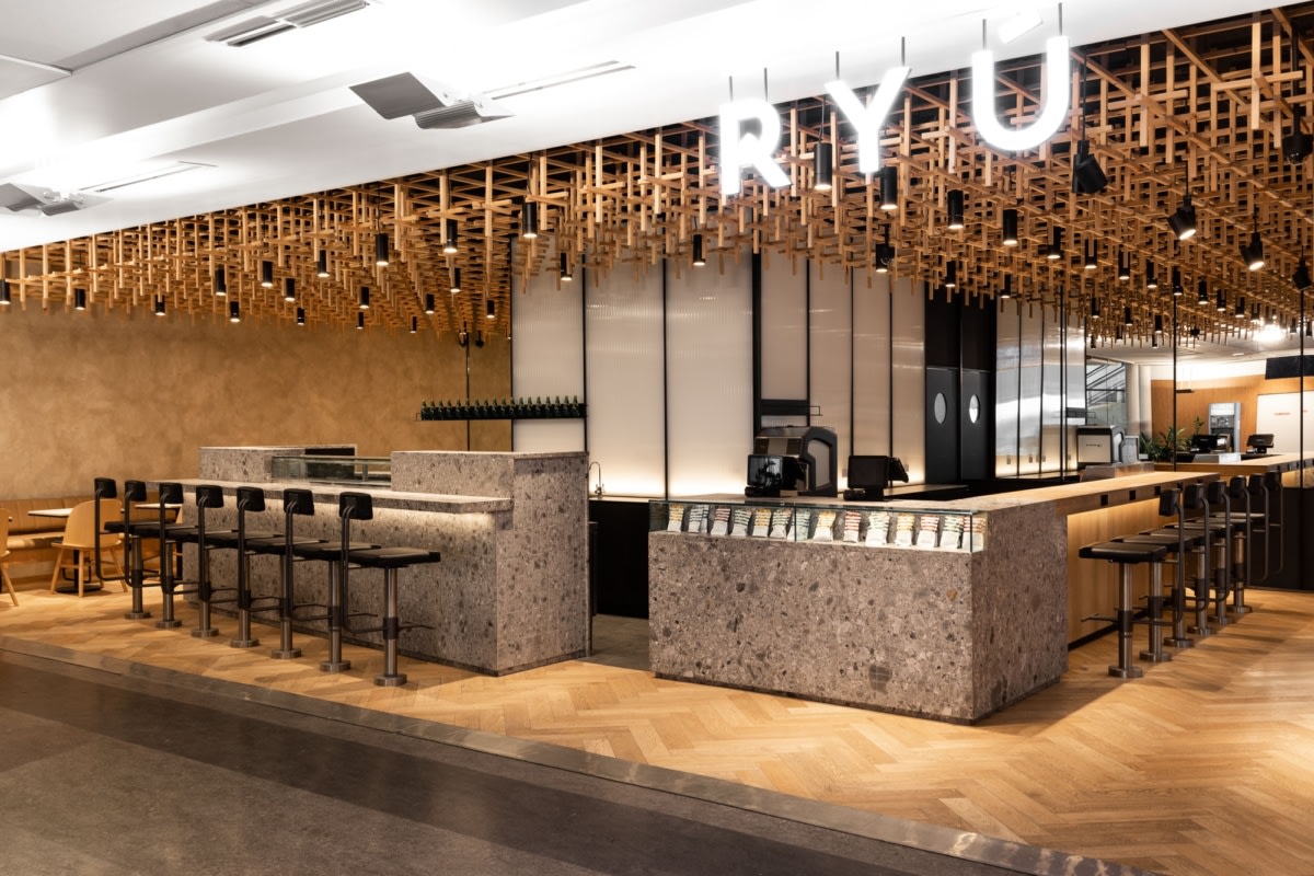 RYU Sushi Bar at YUL Airport - Hospitality Snapshots