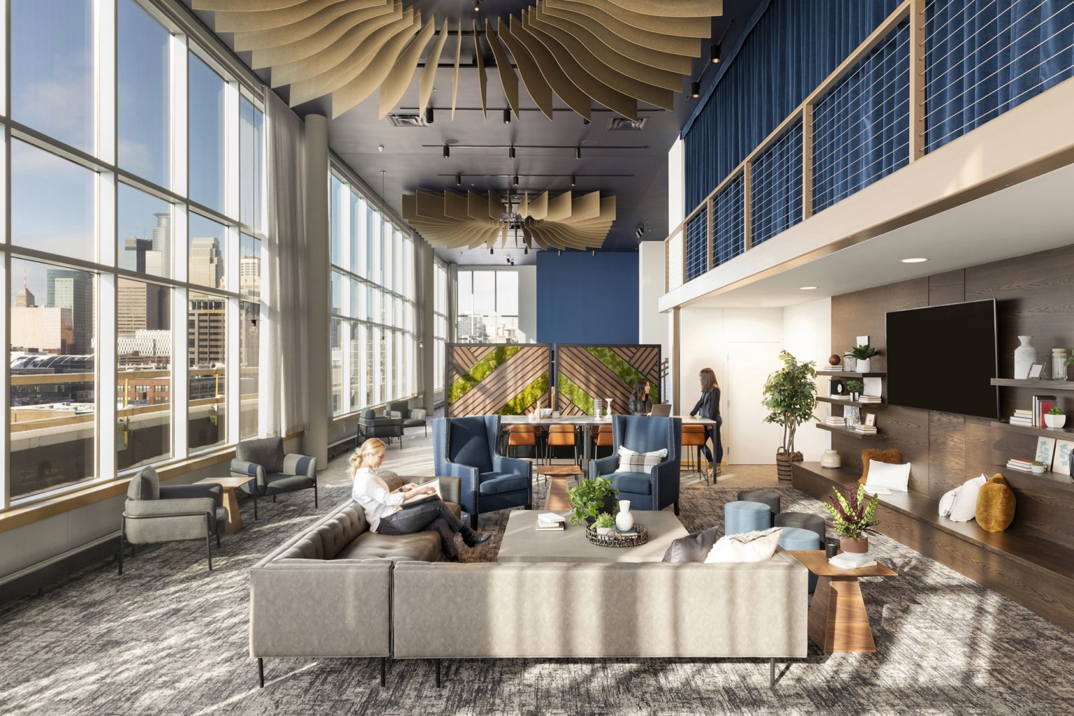 Bridgewater Lofts Amenity Space - Hospitality Snapshots