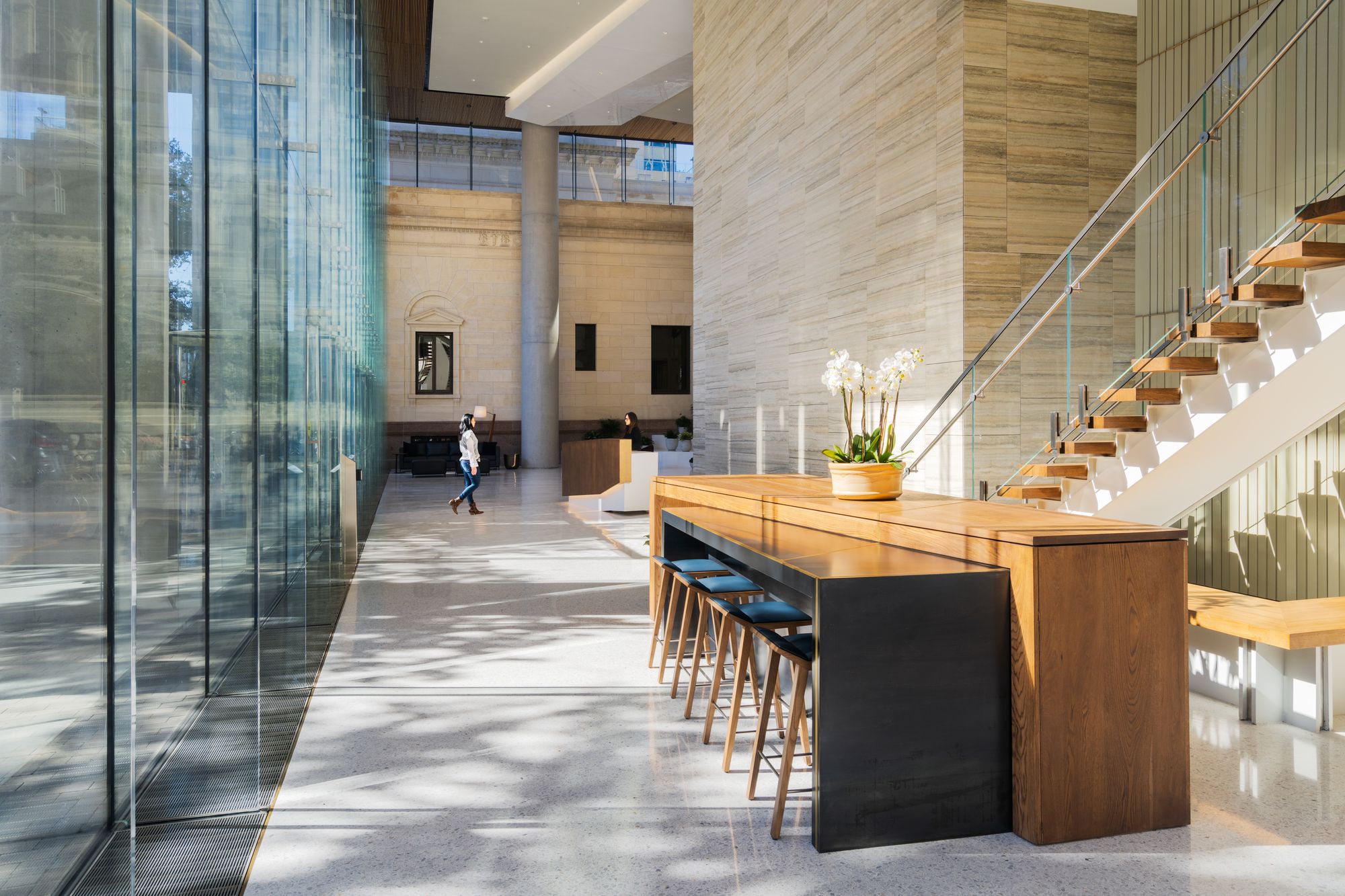 Indeed Tower Office and Amenity Spaces - Hospitality Snapshots