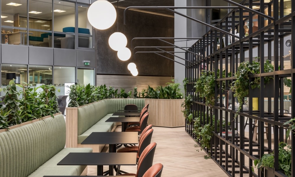Sky Lobby at 111 Buckingham Palace Road - Hospitality Snapshots