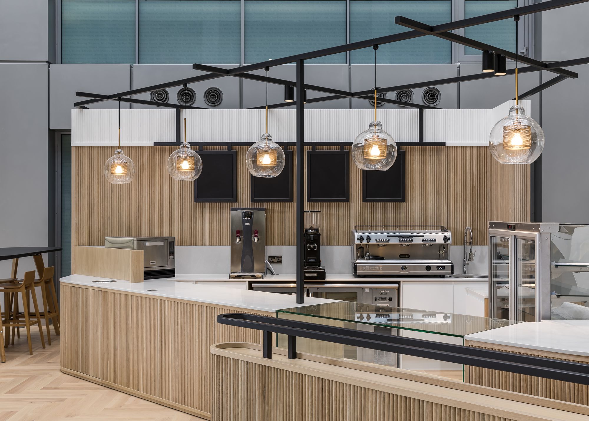 Sky Lobby at 111 Buckingham Palace Road - Hospitality Snapshots