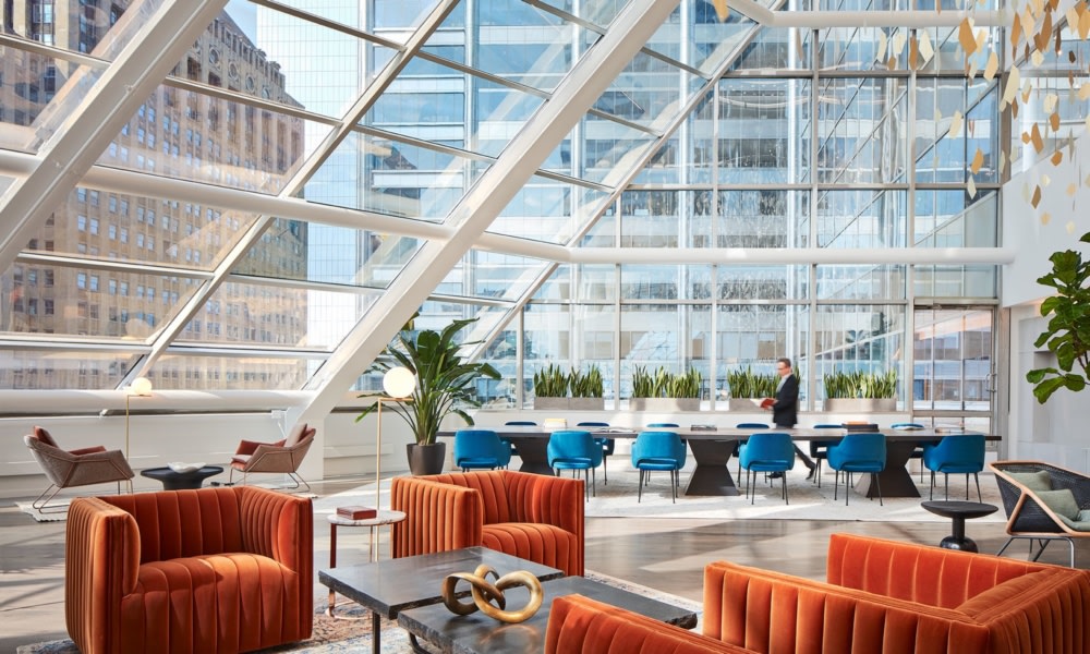One South Wacker Lobby and Amenity Spaces - Hospitality Snapshots