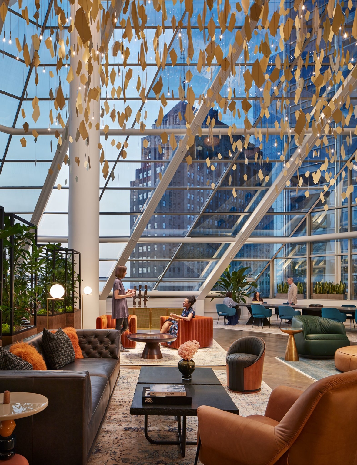 One South Wacker Lobby and Amenity Spaces - Hospitality Snapshots