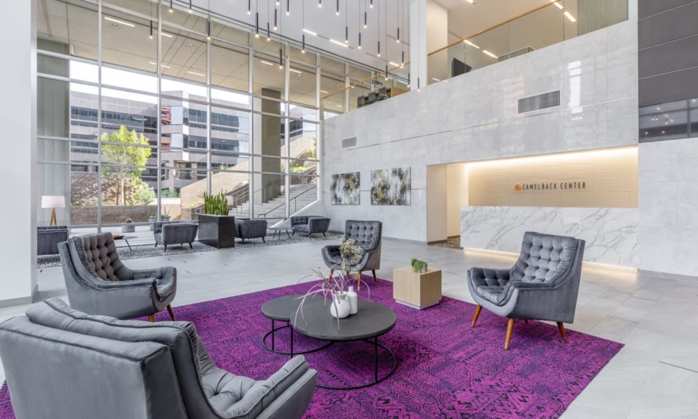 Camelback Center Lobby & Amenity Spaces - Hospitality Snapshots
