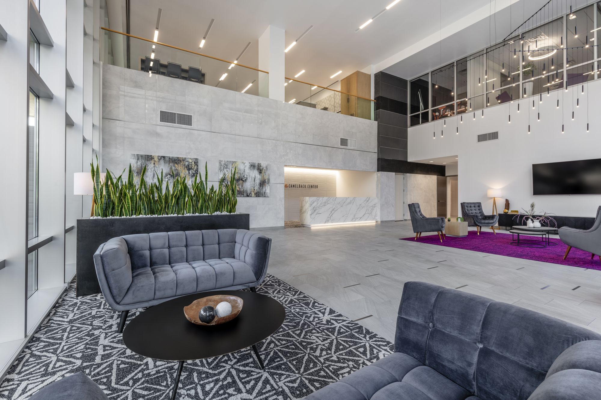 Camelback Center Lobby & Amenity Spaces - Hospitality Snapshots