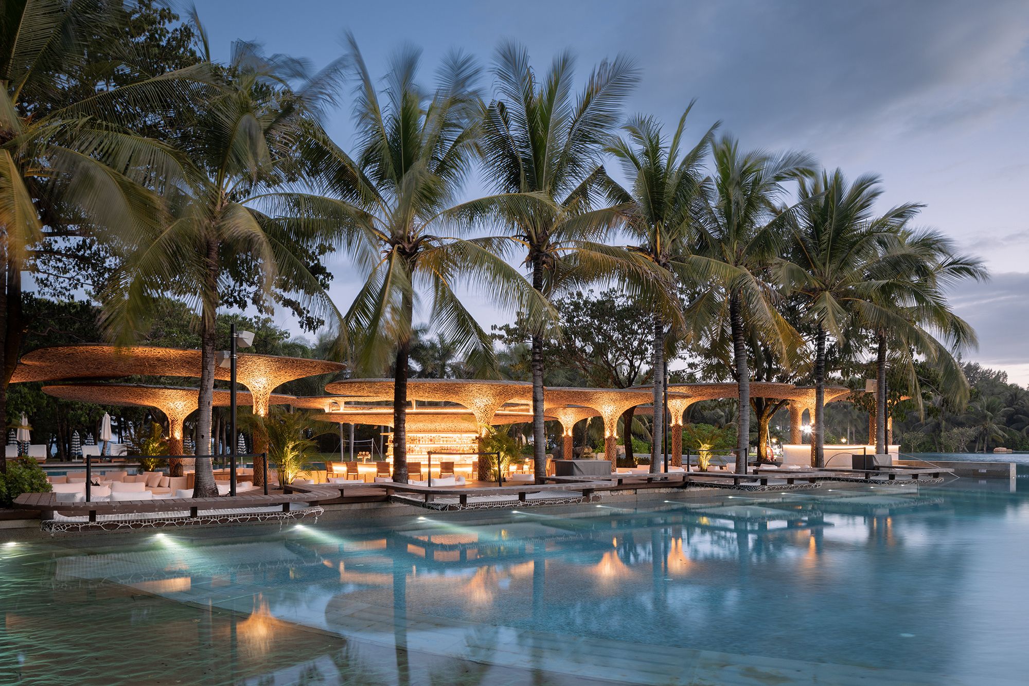 Beach Club at the Sanya EDITION Hotel - Hospitality Snapshots