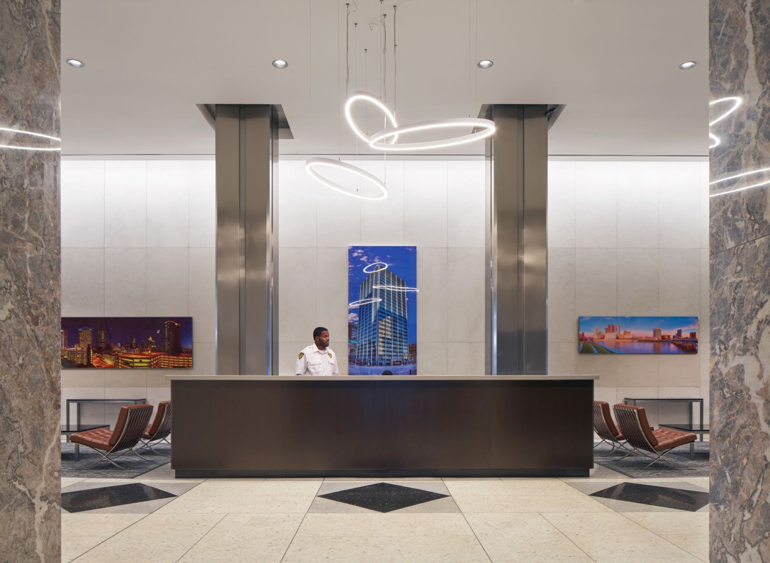 Chase Towers Lobby & Amenity Space - Hospitality Snapshots