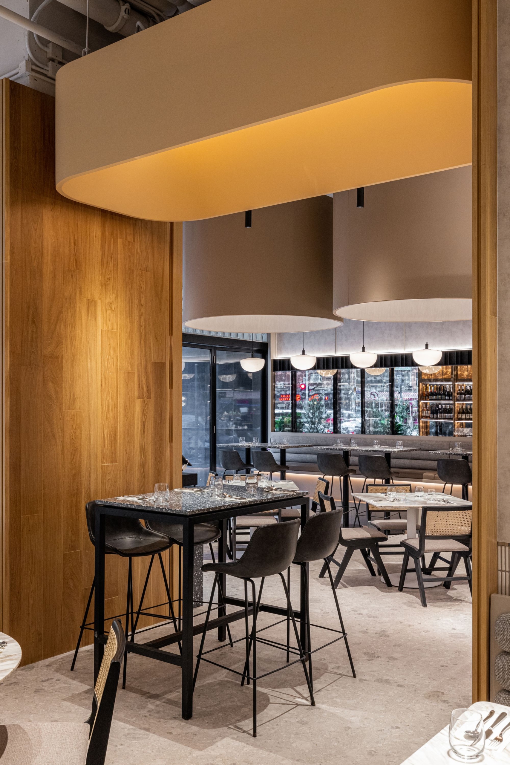 Flames Hung To Road Restaurant - Hospitality Snapshots