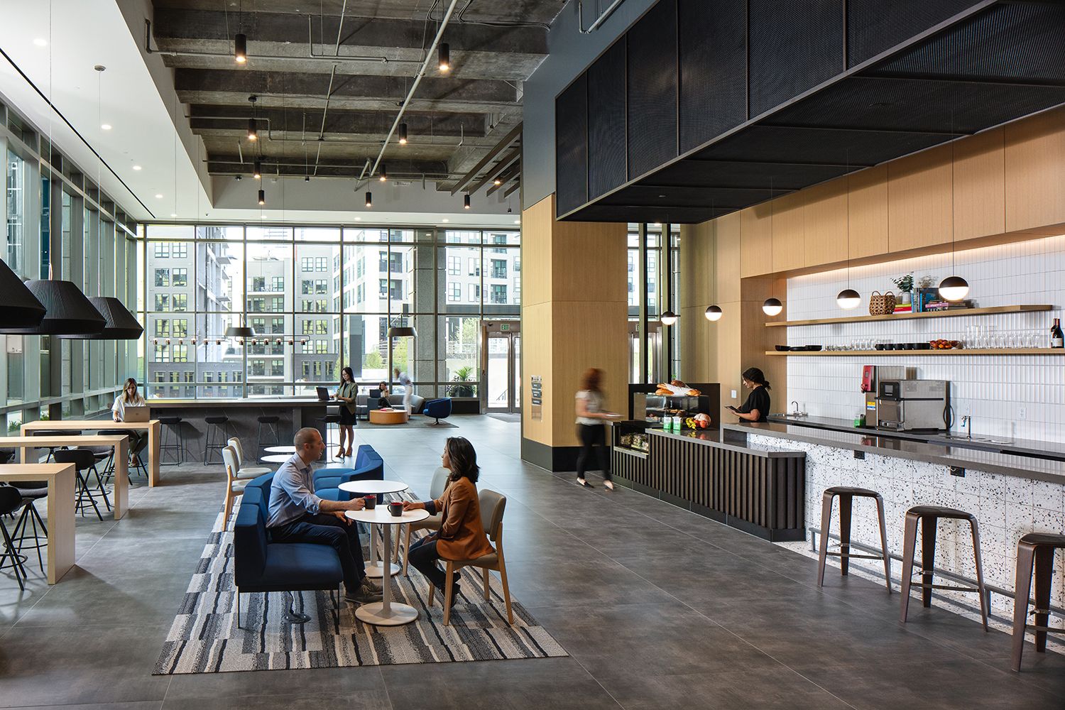 Prominence Tower Lobby & Amenity Spaces - Hospitality Snapshots