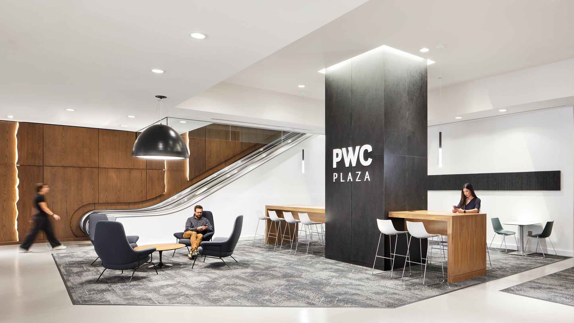 PWC Plaza Lobby and Amenity Space - Hospitality Snapshots
