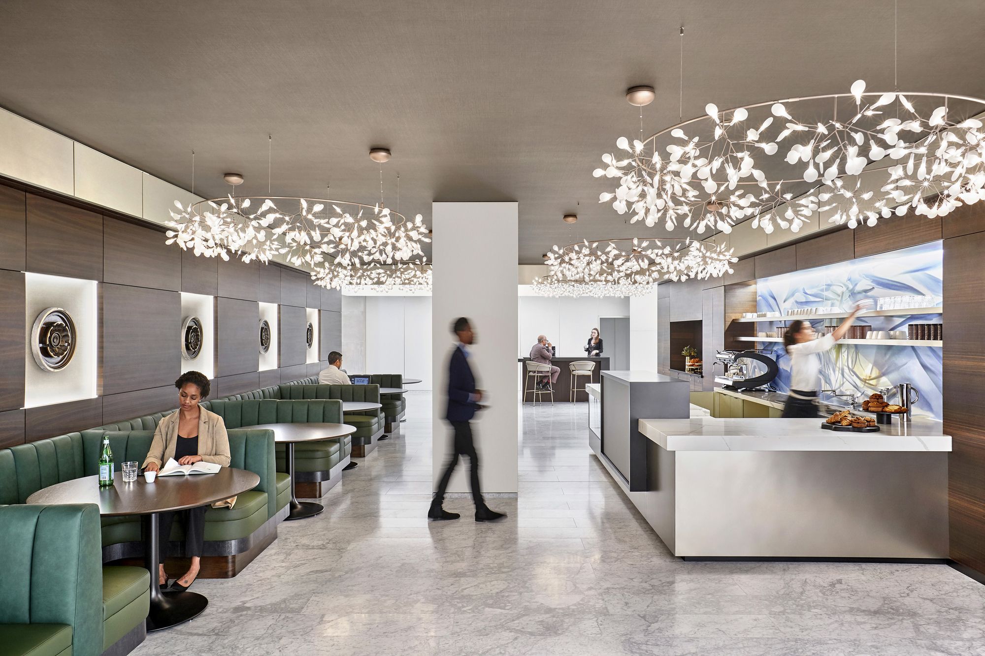 Franklin Square Lobby and Amenity Spaces - Hospitality Snapshots