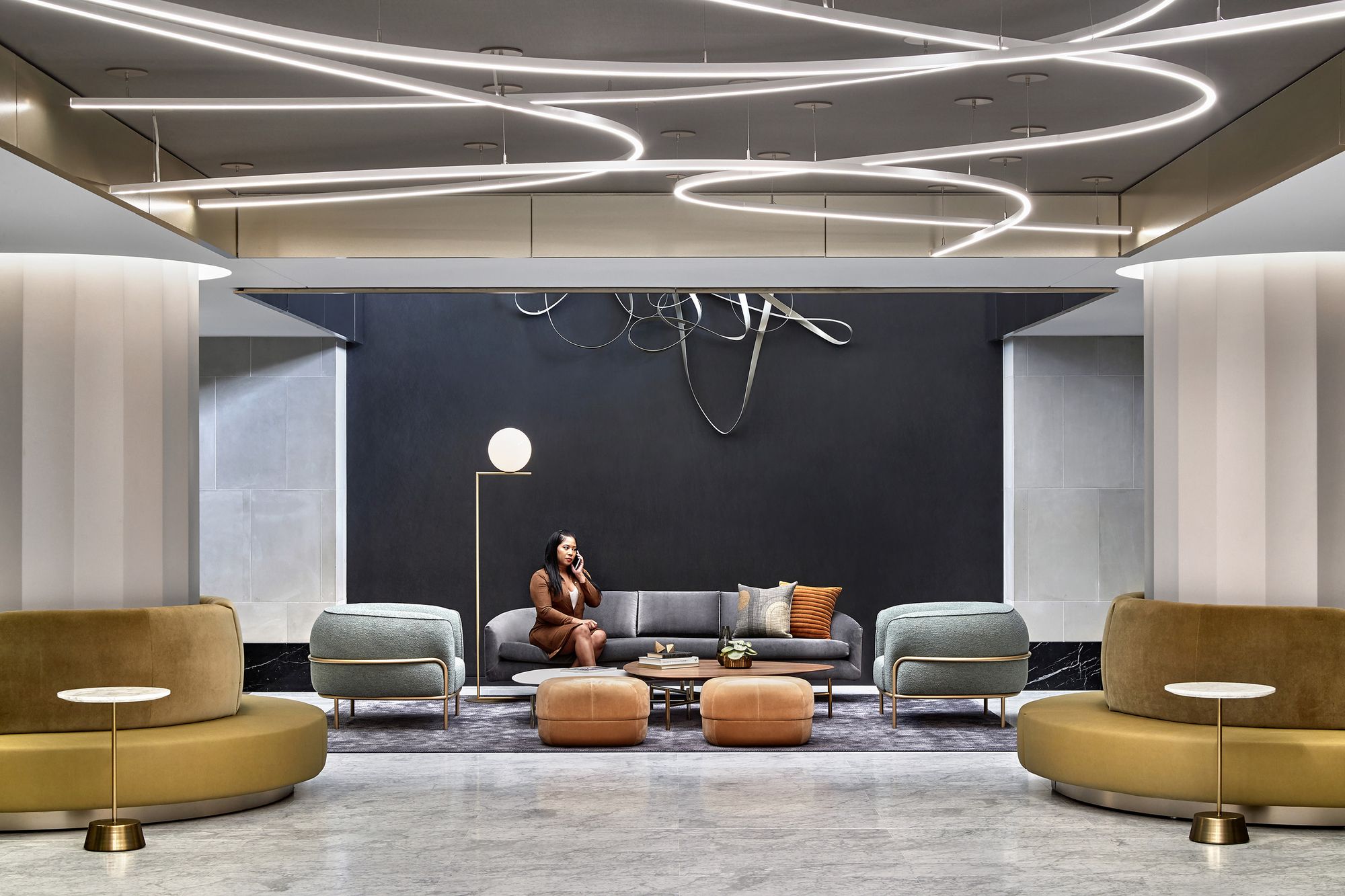 Franklin Square Lobby and Amenity Spaces - Hospitality Snapshots