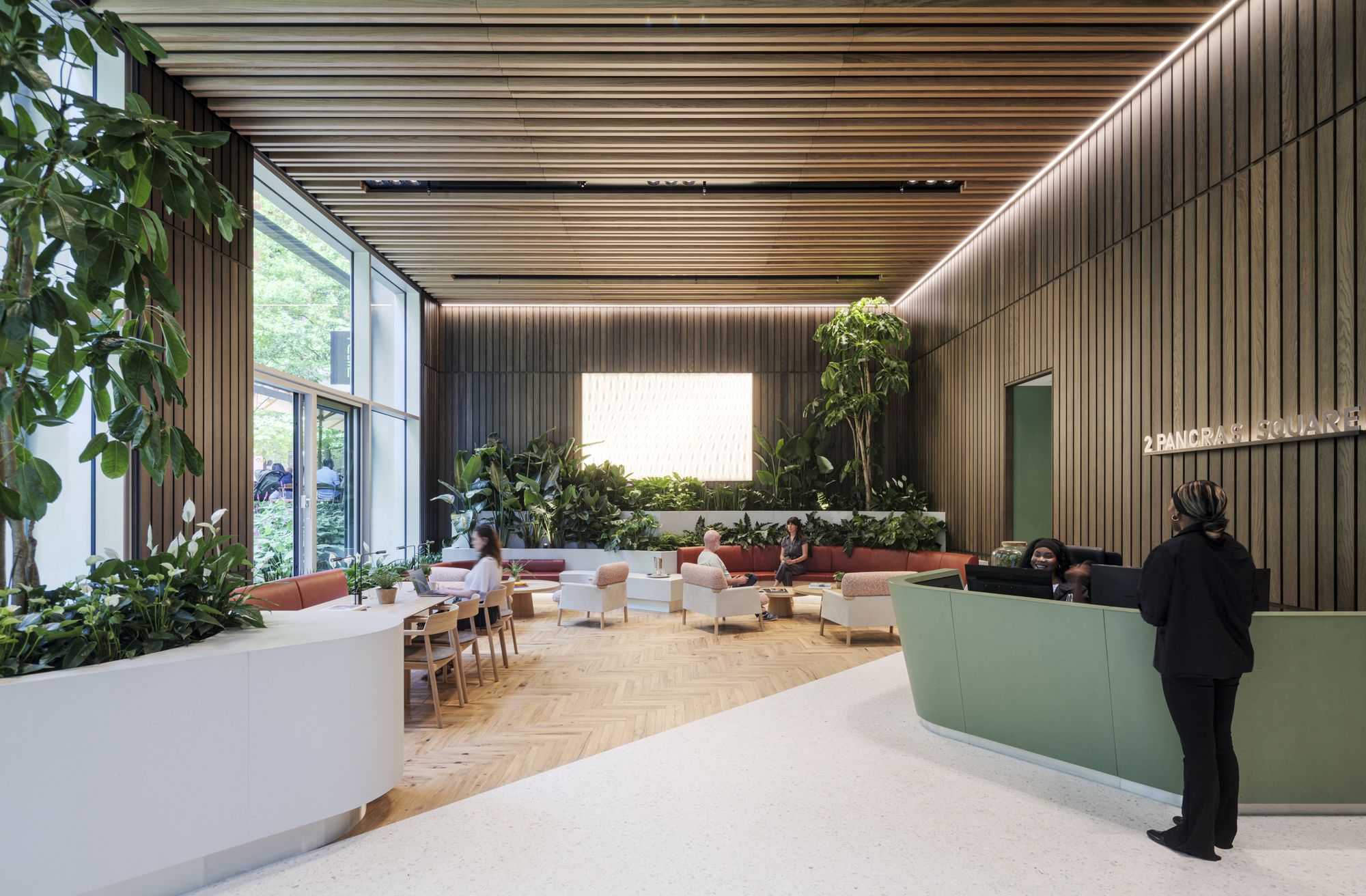 2 Pancras Square Amenity Spaces - Hospitality Snapshots
