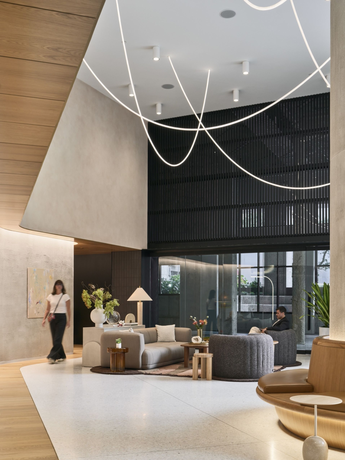 816 Congress Lobby and Amenity Spaces - Hospitality Snapshots