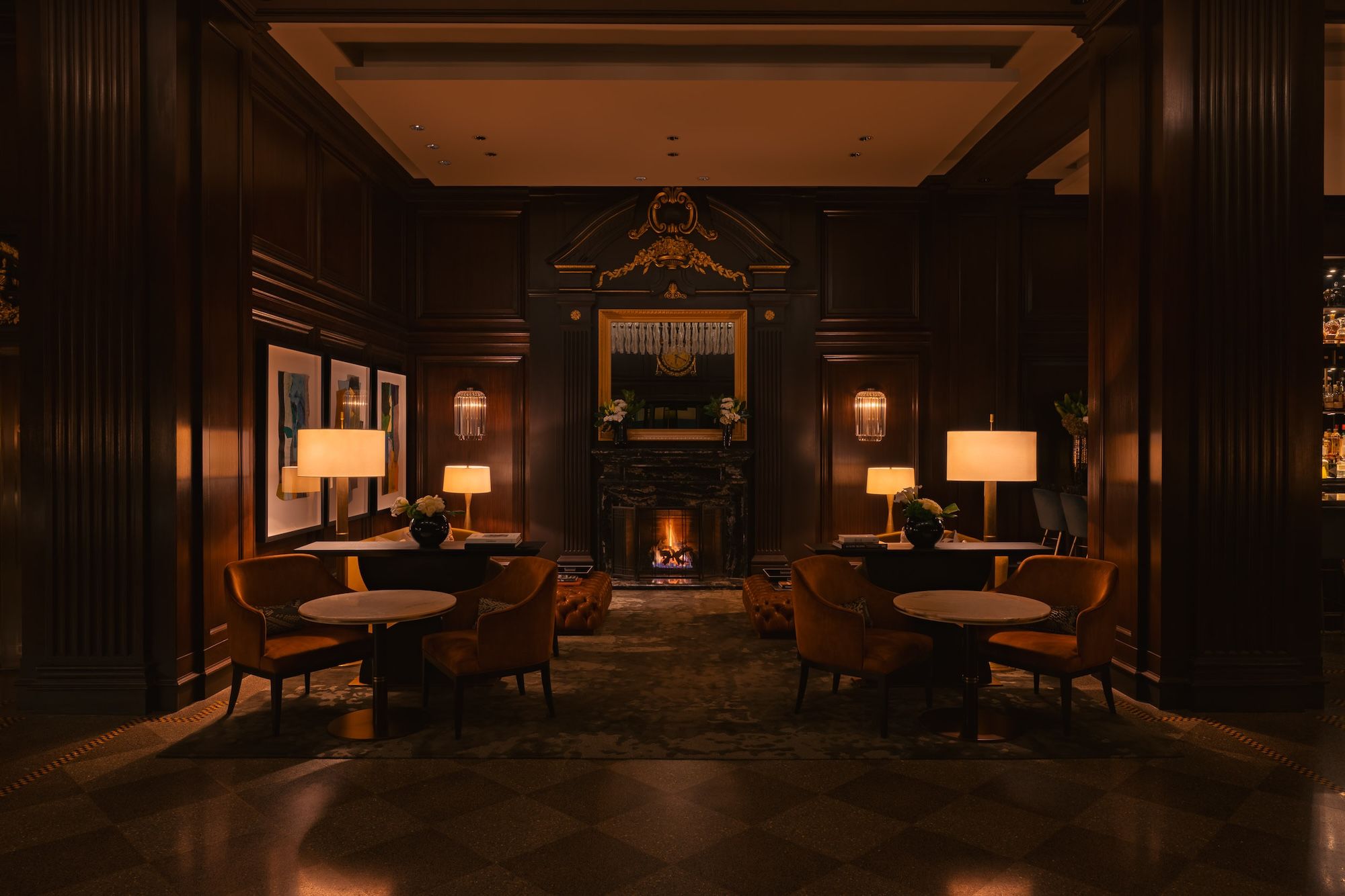 Rosewood Hotel Georgia Lobby & 1927 Lounge - Hospitality Snapshots