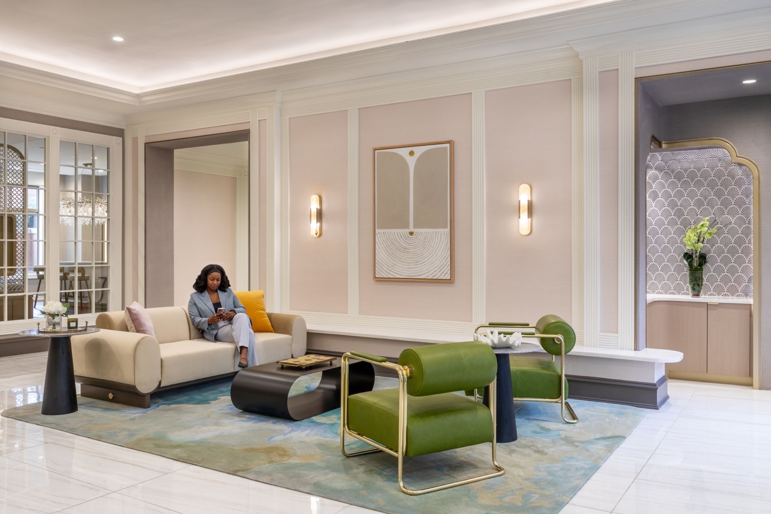 The Reserve at Clarendon Centre Amenity Spaces - Hospitality Snapshots