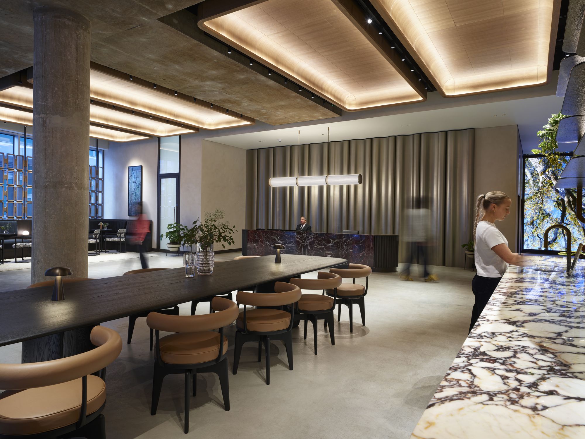Maple House Lobby and Amenity Space - Hospitality Snapshots
