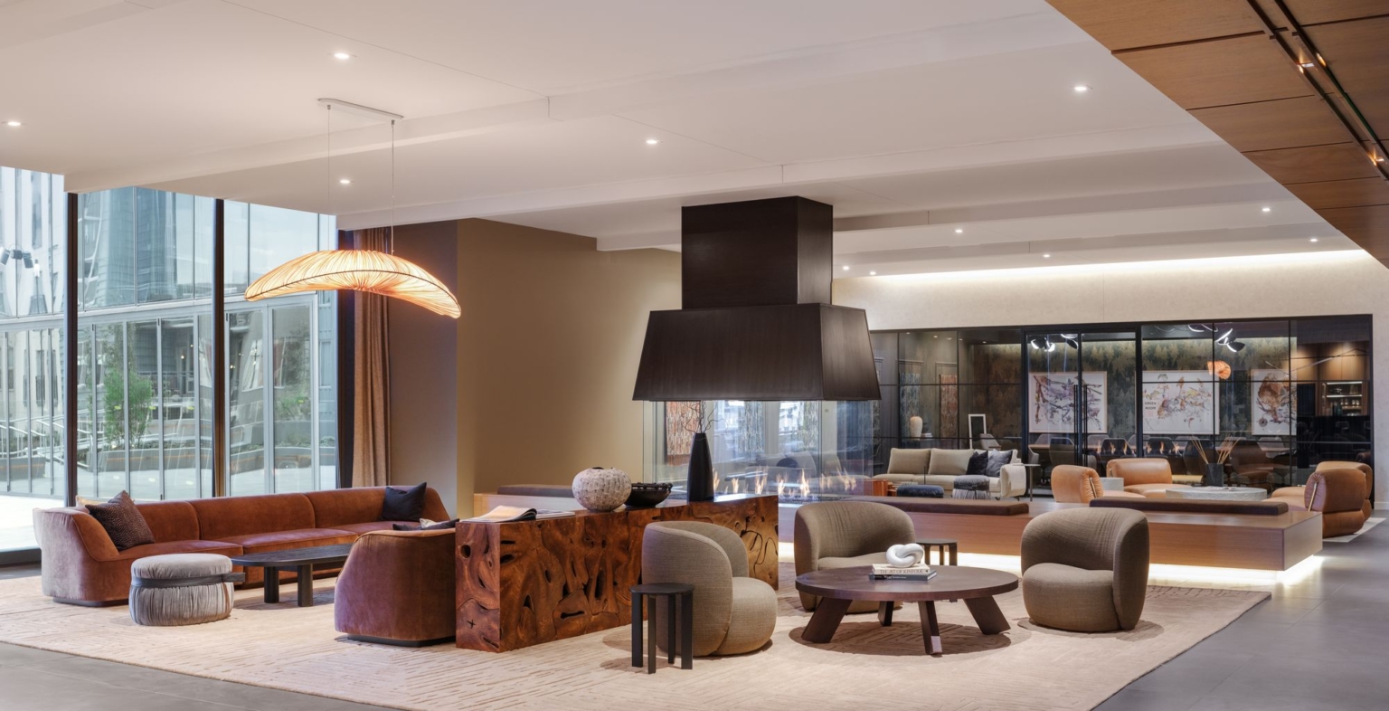 1900 Lawrence Amenity Space - Hospitality Snapshots